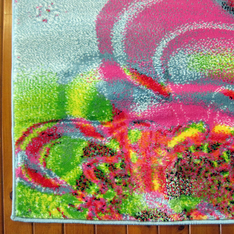 Ensenada 4984 Multi Coloured Abstract Patterned Modern Rug – Rugs Of Beauty