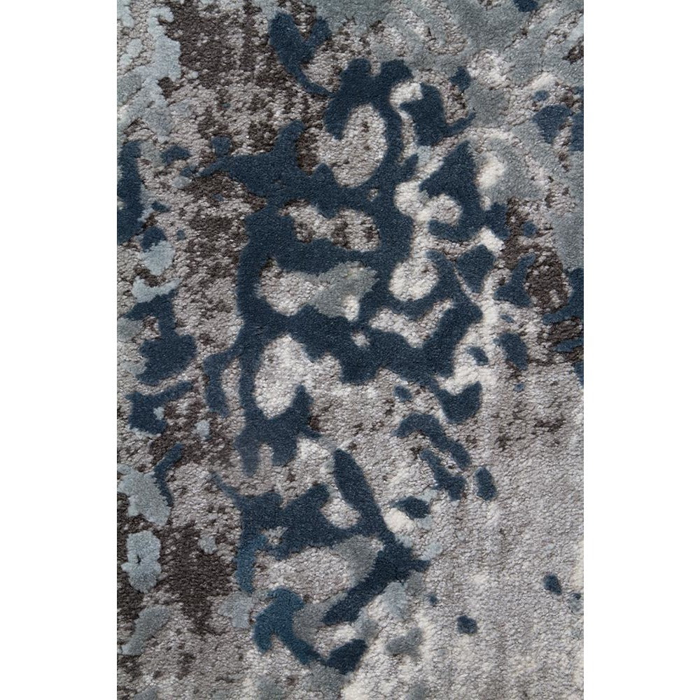 Elizabeth 331 Grey Blue Beige Abstract Patterned Modern Rug – Rugs Of ...