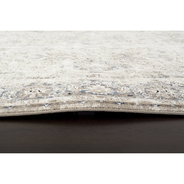 Cebu 760 Cream Border Faded Traditional Patterned Rug – Rugs Of Beauty