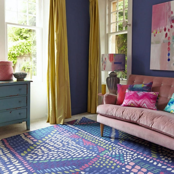 Bluebellgray Palais 18408 Modern Designer Wool Rug – Rugs Of Beauty